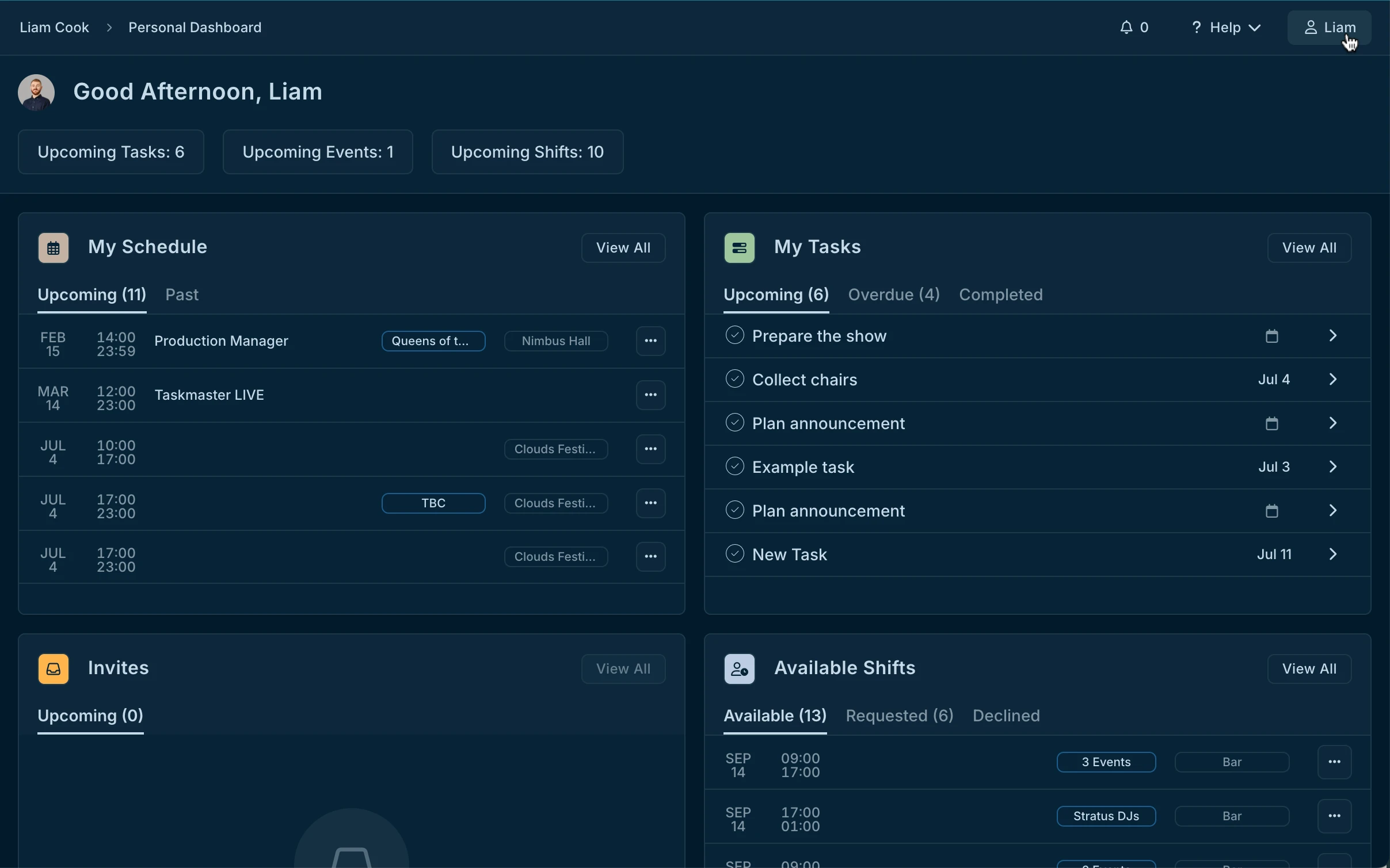 New Feature: Organize your schedule with the new Personal Dashboard ... New Feature: Organize your schedule with the new Personal Dashboard ...